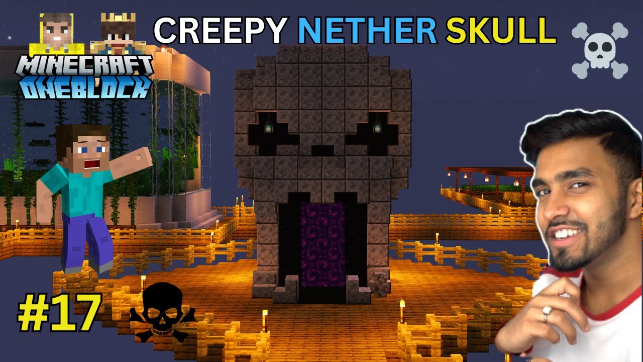 I Made Creepy Nether Portal In Minecraft Ep17 Ad Gaming Minecraft Youtube