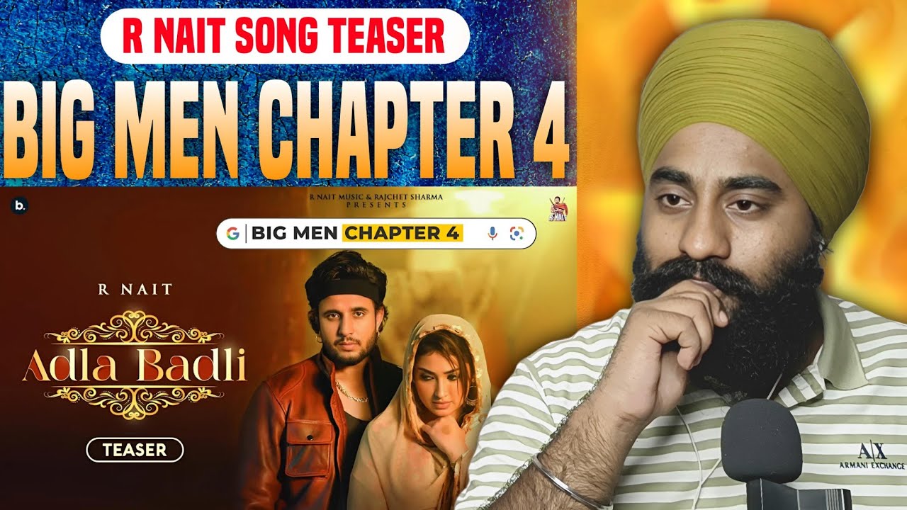 Reaction Adla Badli (Official Teaser) R Nait | Master Saleem | Isha ...
