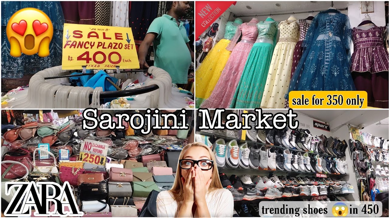 Sarojini Nagar Market Delhi | Latest Collection 2022 with big sale and ...