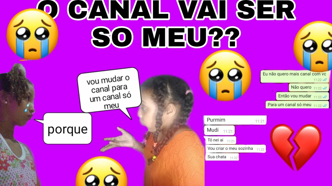 A Maria Vai Sair Do Canal 😭😭 Youtube