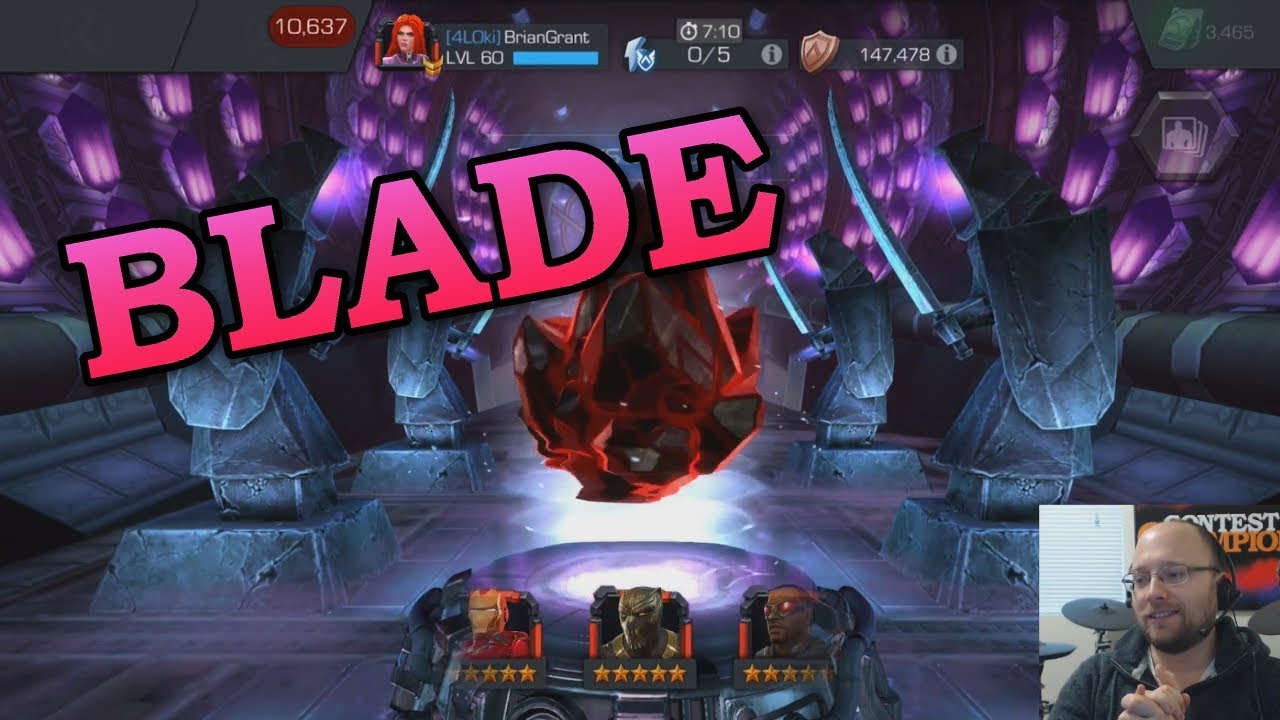 1 Chance for Blade - Featured Crystal Opening | Marvel Contest of ...
