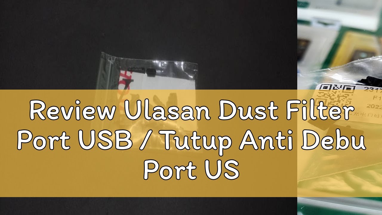 Review Ulasan Dust Filter Port USB / Tutup Anti Debu Port USB - YouTube