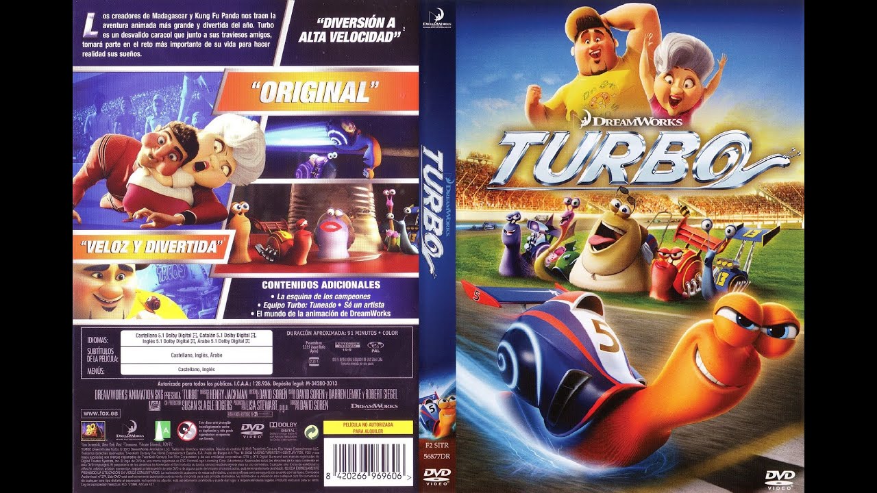 Inicio de Turbo en DVD (2013) Latinoamerica - YouTube