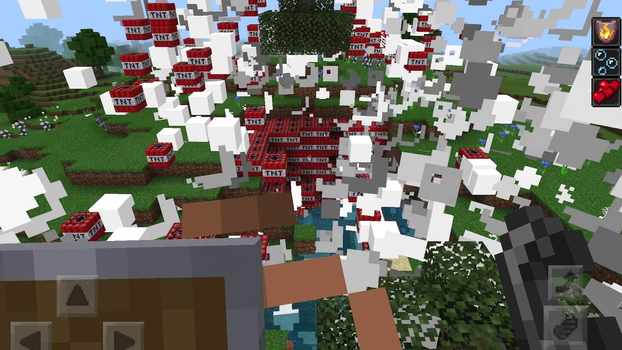 1,000 tnt explodes With Lagging | Minecraft - YouTube