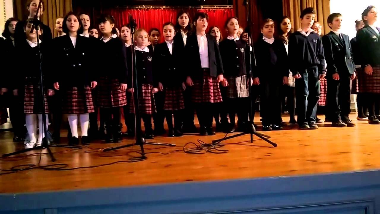 ანი Zet ის სკოლის გუნდი ინგლისური საშობაო სიმღერები Youtube