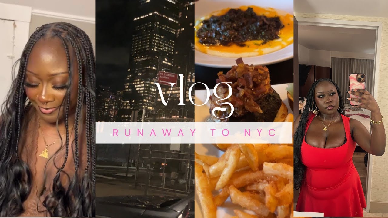 vlog | weekend runaway to new york! | hair appt, brunch, drinks, etc ...