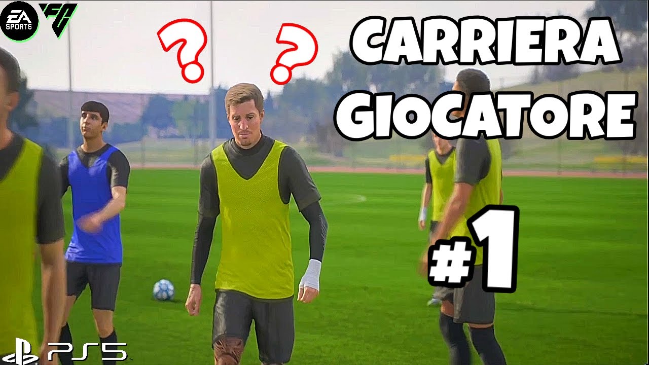 INIZIO LA CARRIERA GIOCATORE CON IL...!!! - CARRIERA GIOCATORE FC 24 #1 ...