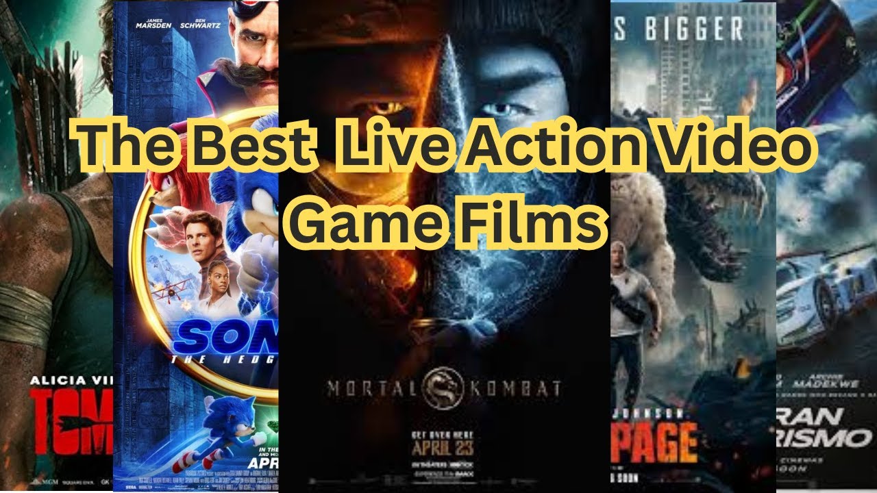 Best Movies Based On Video Games. - YouTube
