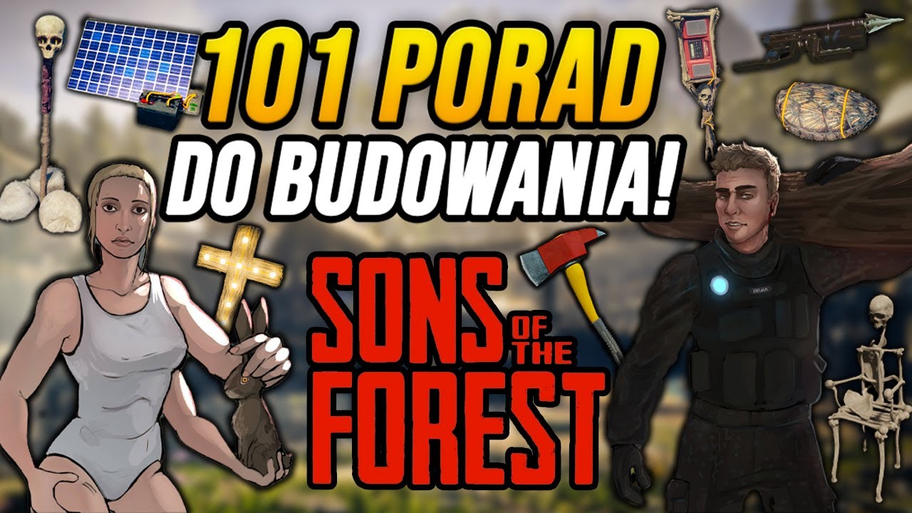 101 Porad, które nauczą was ładnie budować! - Sons Of The Forest - YouTube