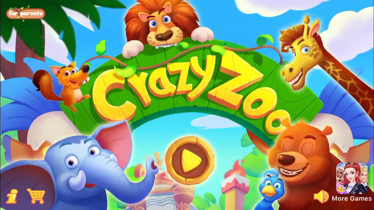Crazy Zoo animal catoon for kids - YouTube