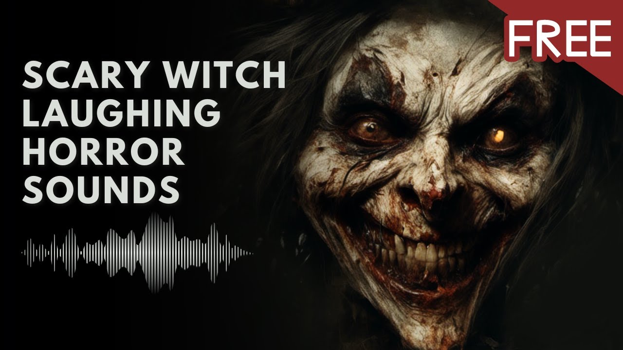 Scary Witch Laughing Horror Sound Effect - YouTube