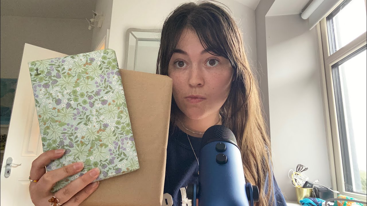 ASMR | Unwrapping my August TBR - YouTube