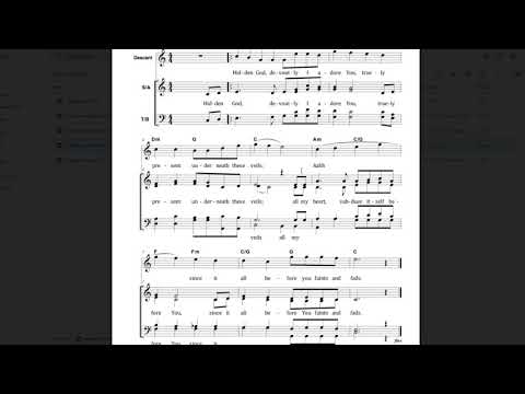 Hidden God by Ferdinand Bautista Counter Point/ Descant Part