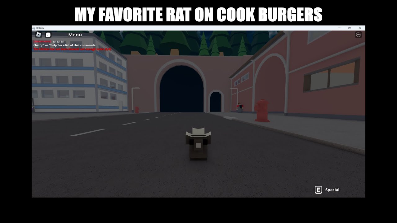 My favorite rat on cook burgers! (Roblox cook burgers) @Ivan-m9g7j ...