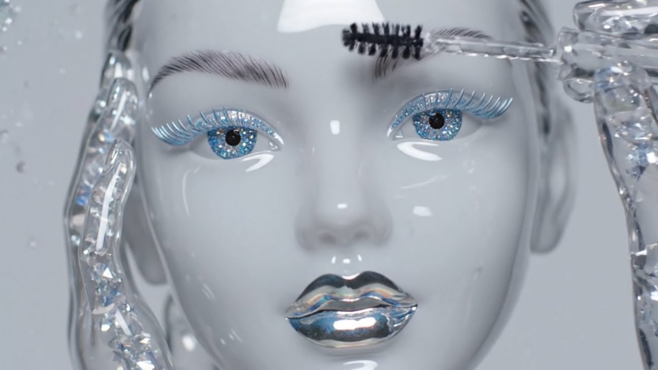Glass Girl Makeup ASMR Compilation Ep.2💎 #aiasmr #satisfying #asmr # ...
