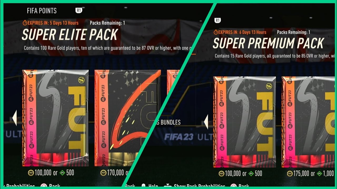 Is the Super Premium and Elite Pack Worth it? FIFA 23 - YouTube