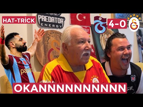 MÜMTAZREİS ÇILDIRDI OKAN BURUK BIRAK GİT DEDİ! TRABZONSPOR 4-0 GALATASARAY #trabzonspor 