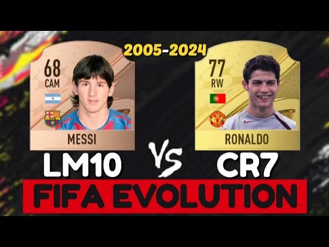 Messi VS Ronaldo FIFA EVOLUTION! 😢💔 FIFA 05 - FC 24 - YouTube