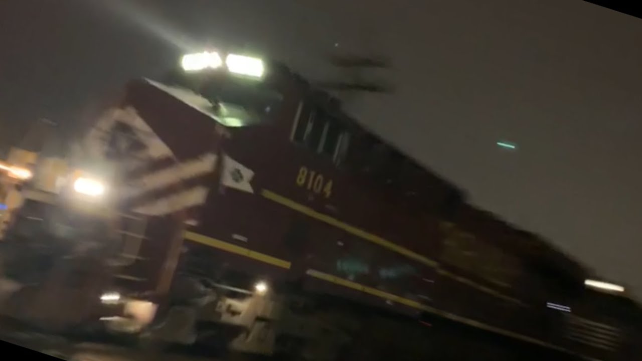 NS 8104 "Lehigh Valley" Leads Norfolk Southern 316! + CSX Trains - YouTube