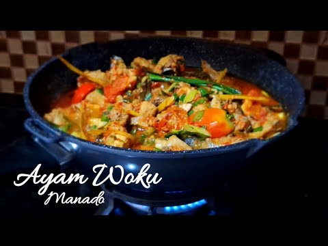 Resep Ayam Woku Pedas / Selera Manado - YouTube