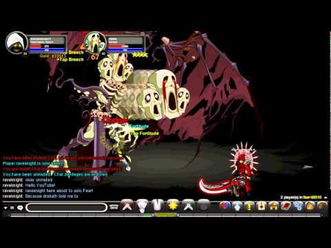 =AQW= Raveknight Soloing Fear with Card Clasher! - YouTube