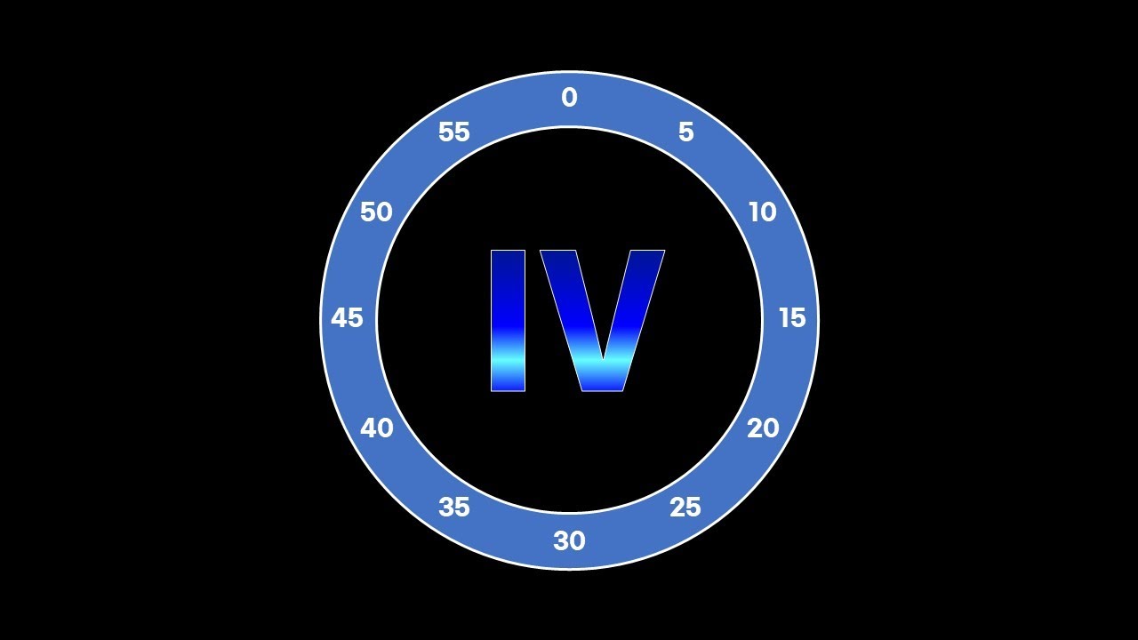 4 Minute Timer - Roman Circle Countdown IV Minutes - YouTube