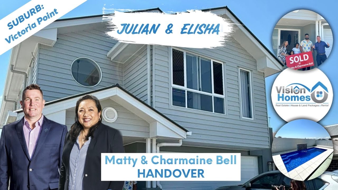 Julian & Elisha HANDOVER | MATTY & CHARMAINE BELL 🏡🔑 - YouTube