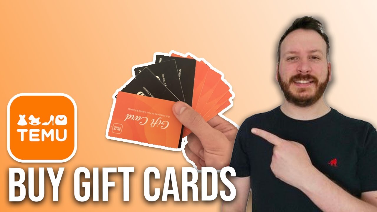 How To Buy Gift Cards From Temu (Simple) - YouTube