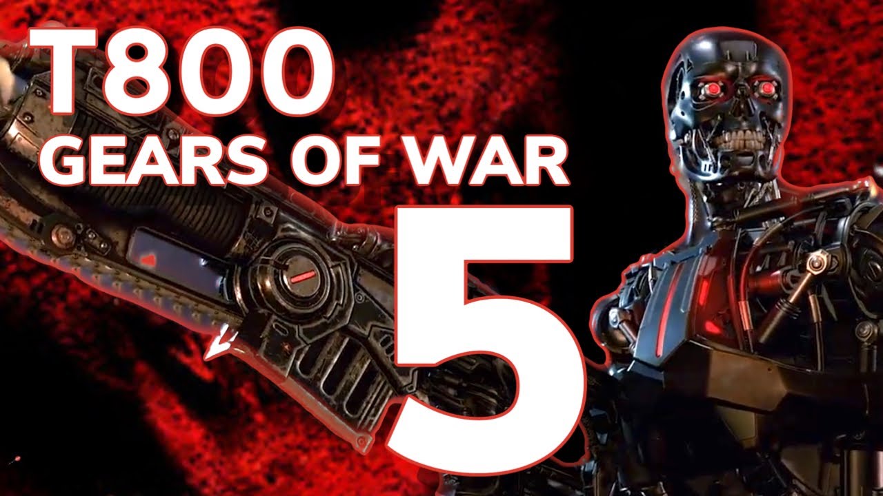 Terminator dark fate, Gears of war 5! T800 close up! - YouTube