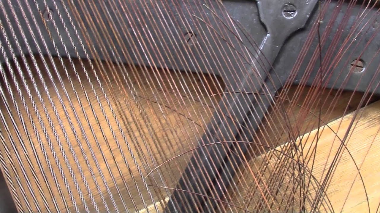 Piano Recycling - strings - YouTube