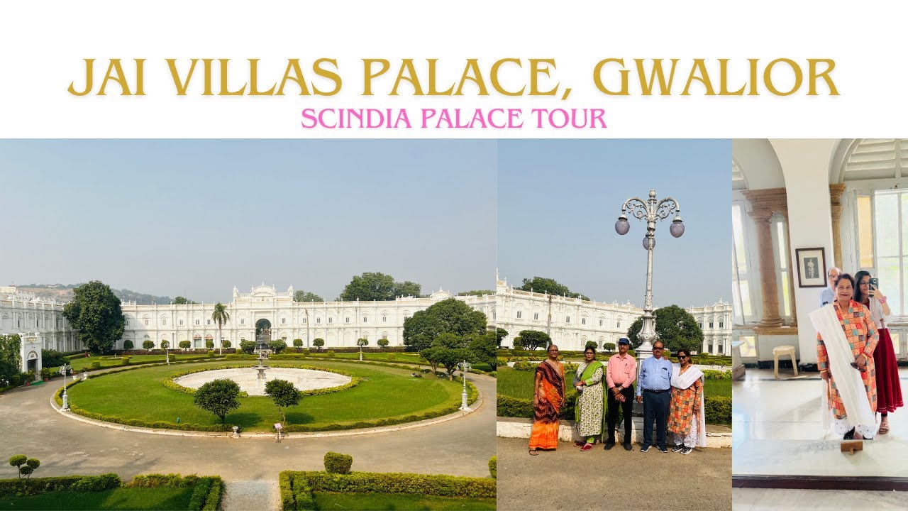 Jai Villas Palace full tour || Scindia Palace || Gwalior - YouTube