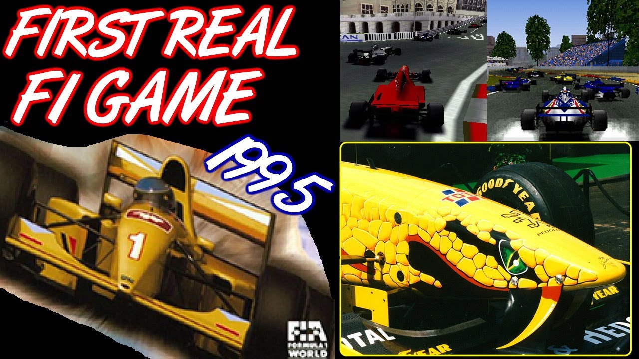 First Real Formula 1 Game - Formula 1 1995 PC HD - YouTube