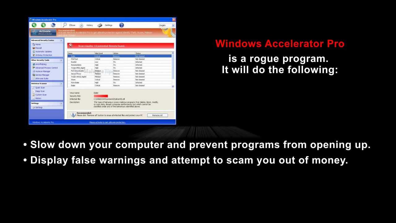 How To Remove Windows Accelerator Pro - YouTube