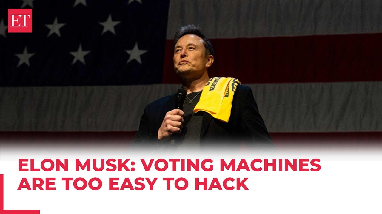 ELON MUSK SOUNDS ALARM on Voting Machines- 'Too easy to hack' - YouTube
