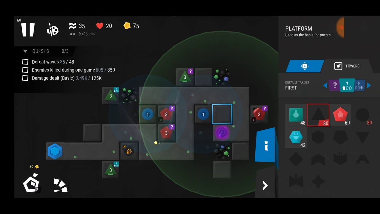 Infinitode 2 | Stage 1 Level 6 - YouTube