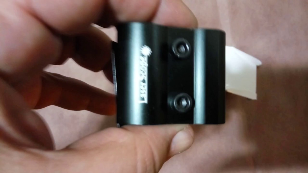 Tactical Barrel Ring Scope Clamp Mount Holder - BLACK from Gearbest ...