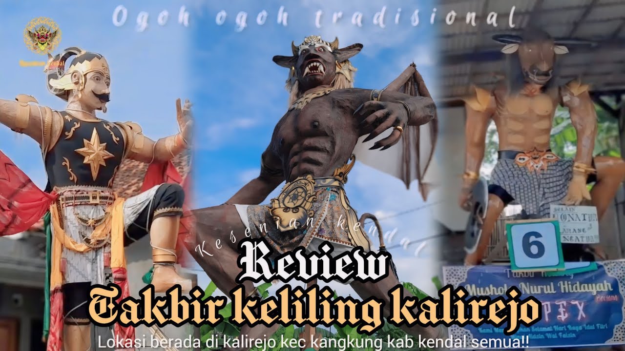 riview takbir keliling kalirejo kangkung - YouTube