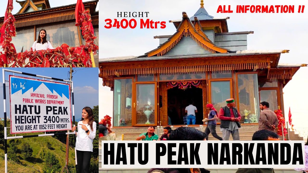 Narkanda Tourist Places | Hatu Peak Narkanda | Narkanda Shimla ...