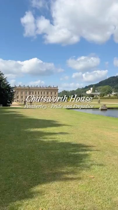 visiting Pemberley from Pride and Prejudice ☁️ - Chatsworth House - YouTube