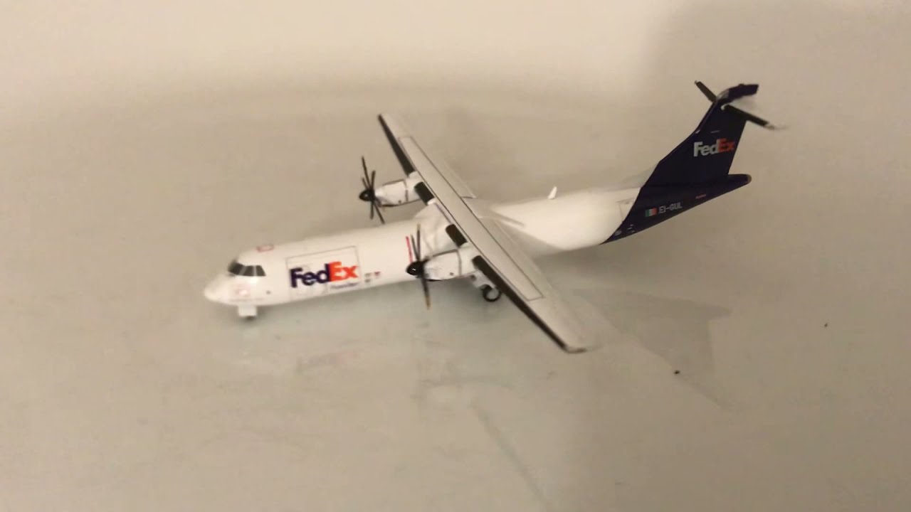 FedEx Feeder ATR 72 Gemini Jets - YouTube