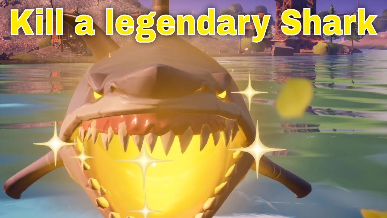 Fortnite - Legendären (Mythischen) Hai gefangen und besiegt ? Sehr ...