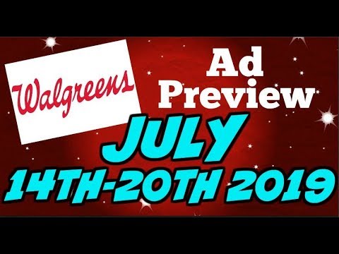 Walgreens Ad Preview Chit Chat July 14th-20th 2019 - YouTube