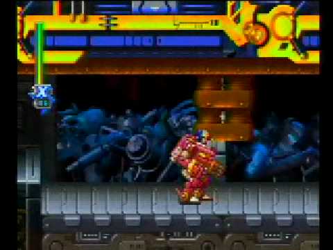 Megaman X6 playthrough part 13 : Metal Shark Player alternate path ...