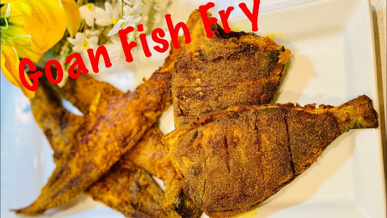 Goan Masala fish fry | Goan Rawa fried fish | Goan fish fry - YouTube