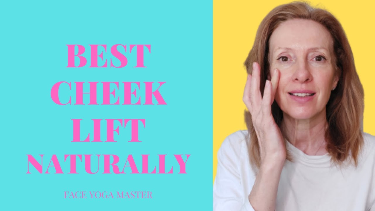 How To Lift Cheeks Up Naturally - YouTube