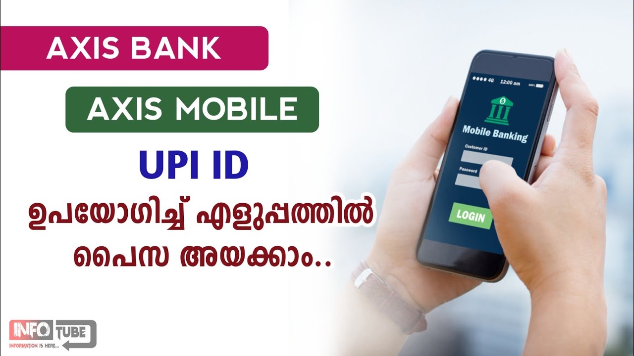 How to send money using upi in axis bank app - YouTube