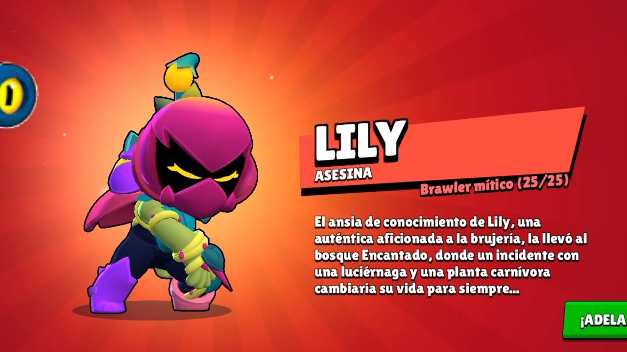 !consigo al nuevo brawler Lily con creditos! ¿ya lo conseguiste?😱😱 ...