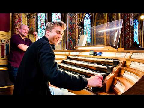 I Surprised 3 Kids… with Harry Potter on a Giant Organ!