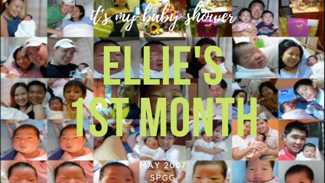Ellie 1st Month - YouTube