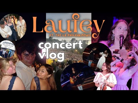 LAUFEY CONCERT VLOG | ft.my friends + the Hollywood Bowl + lots of ...